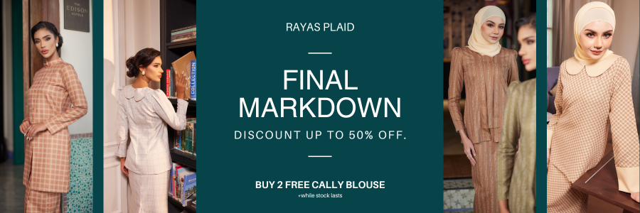 Final Markdown: 50% Off – Rayas Plaid